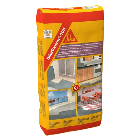 Sika Ceram-105 adeziv de înaltă performantă pe bază de ciment comandă ...