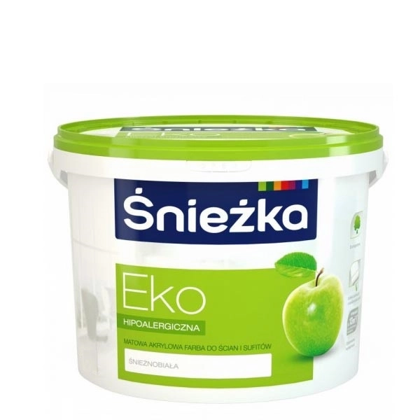 Vopsea Eko Sniezka 5L cu încărcare și descărcare la locul de destinație